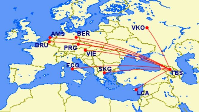 Georgian Airways Set To Relaunch Europe-Russia Connecting Flights