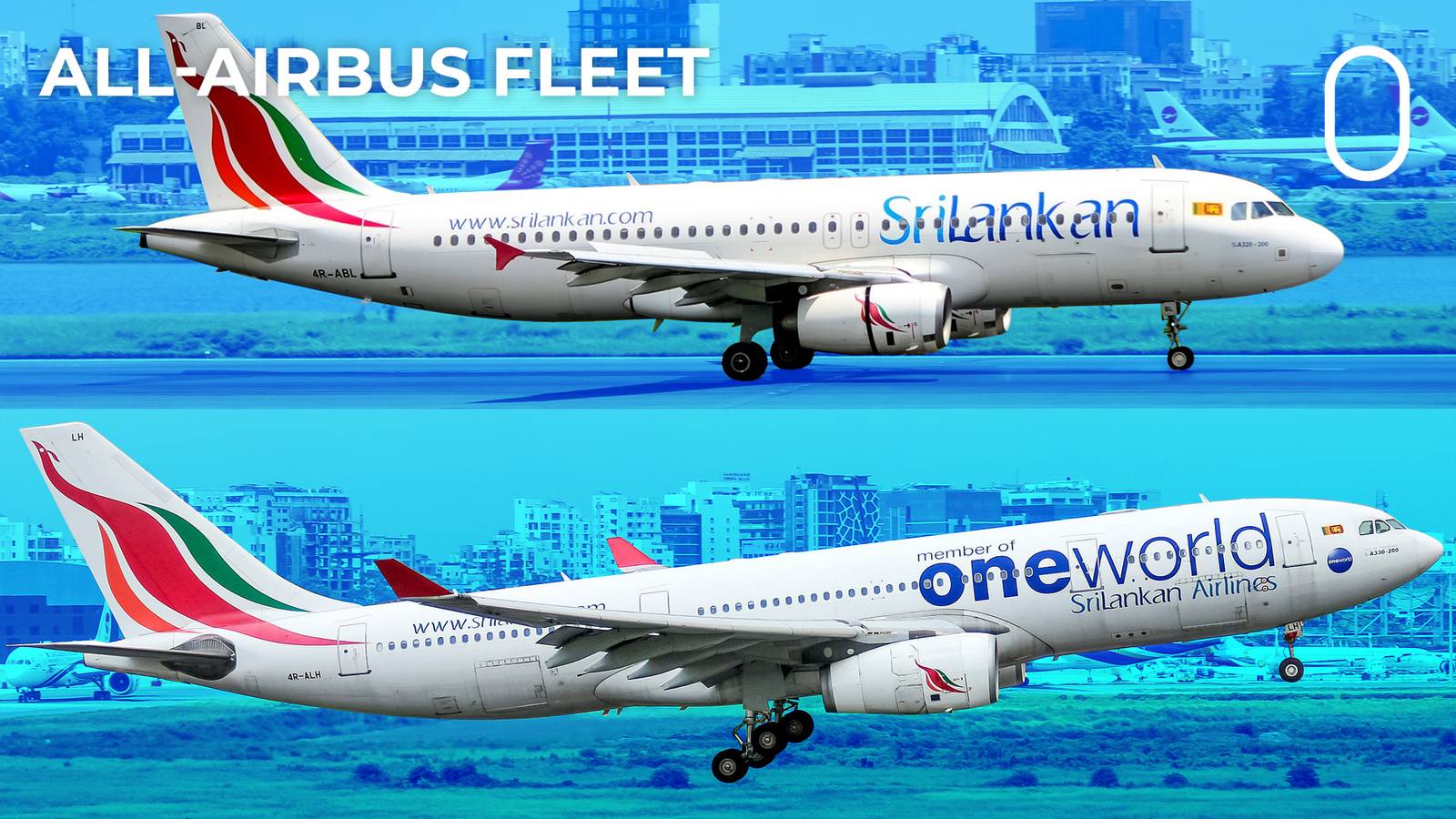 SriLankan Airlines' All-Airbus Fleet In 2023