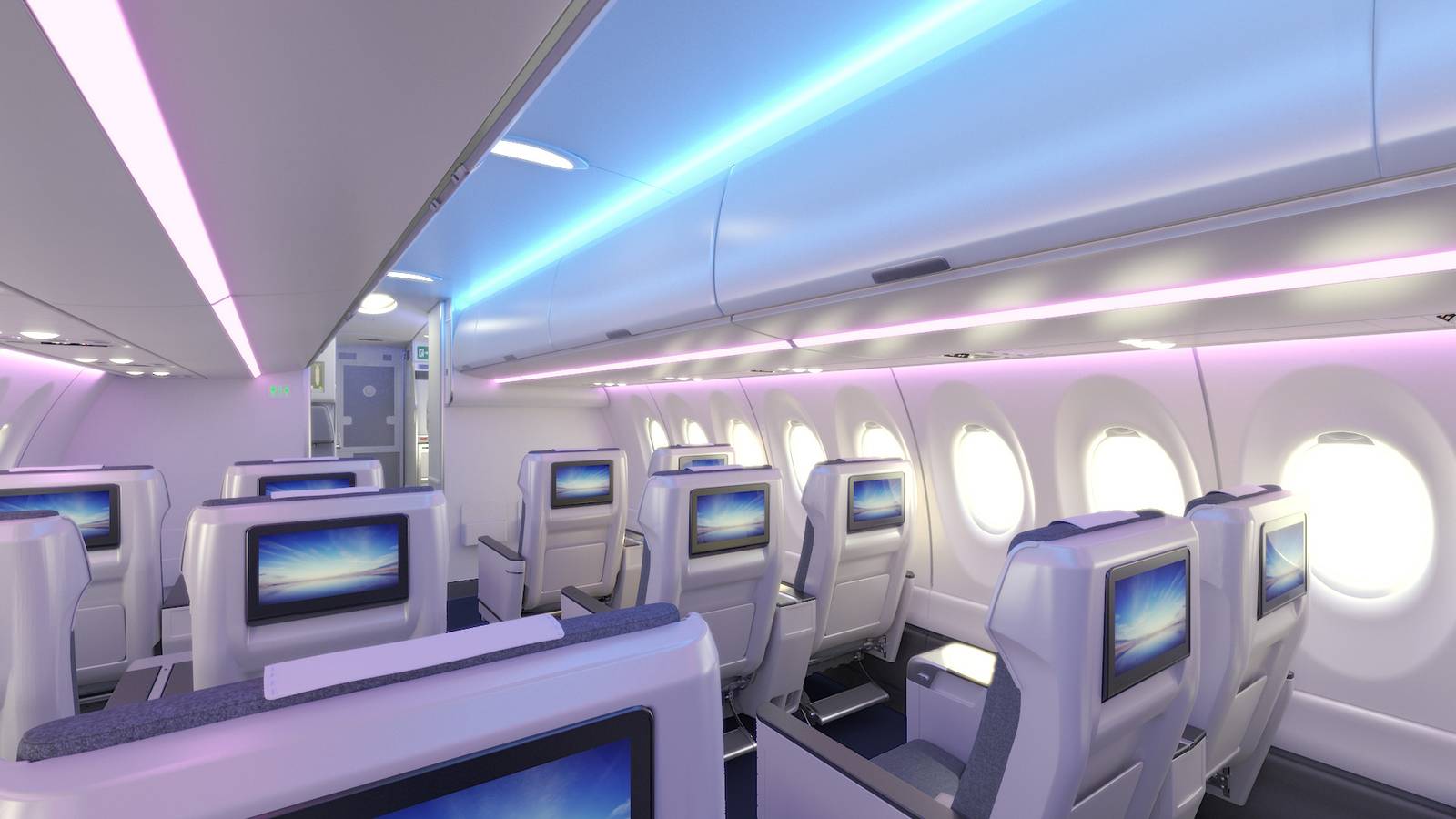Airbus To Offer A220 Customers New Cabin Features Through Airspace ...