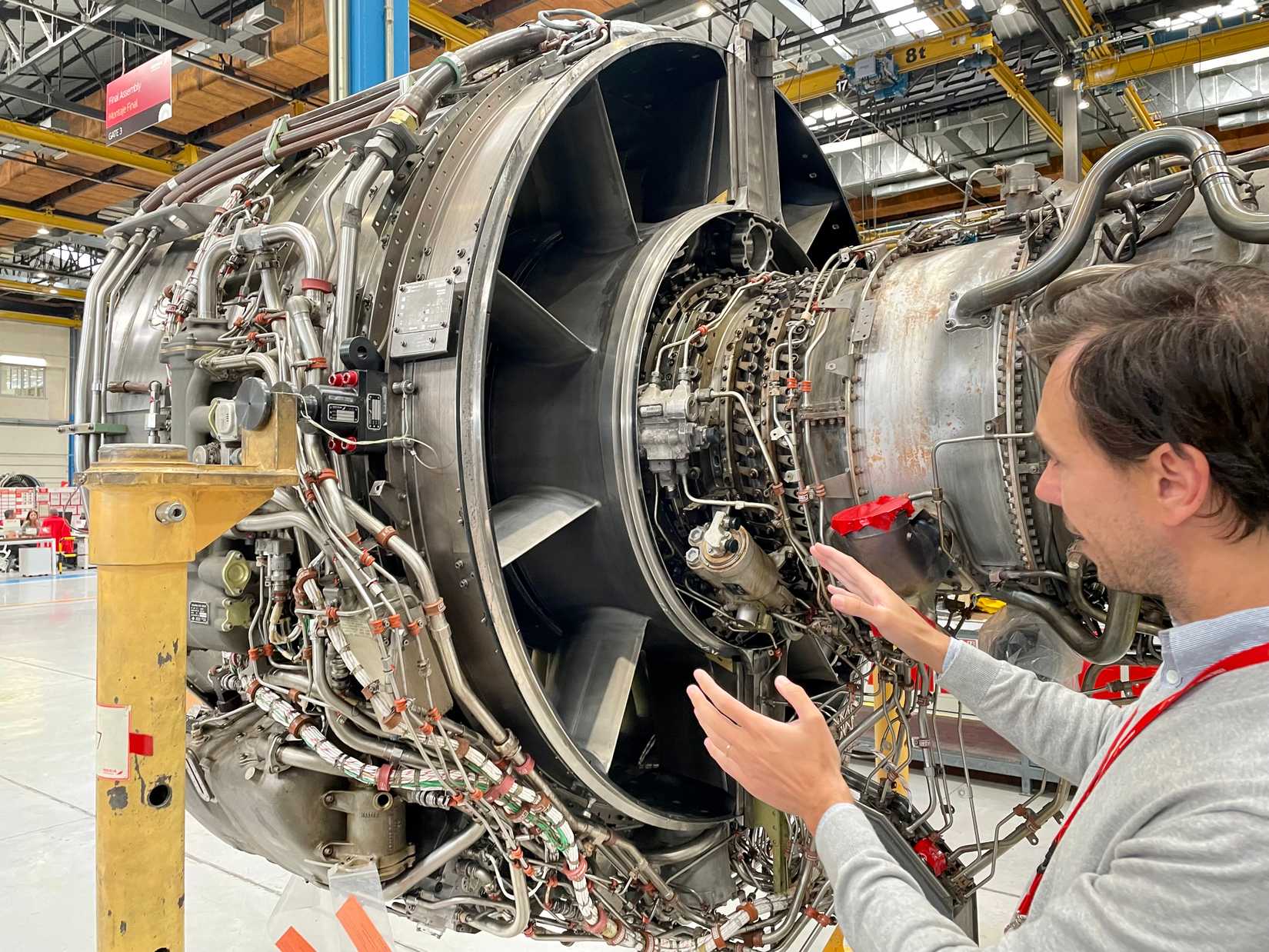 How Is Incoming Air Routed Within Different Systems Of A Jet Engine?