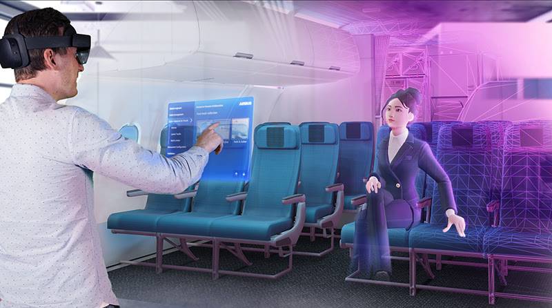 Airbus Will Use Mixed Reality To Help Airlines Design Their Cabins