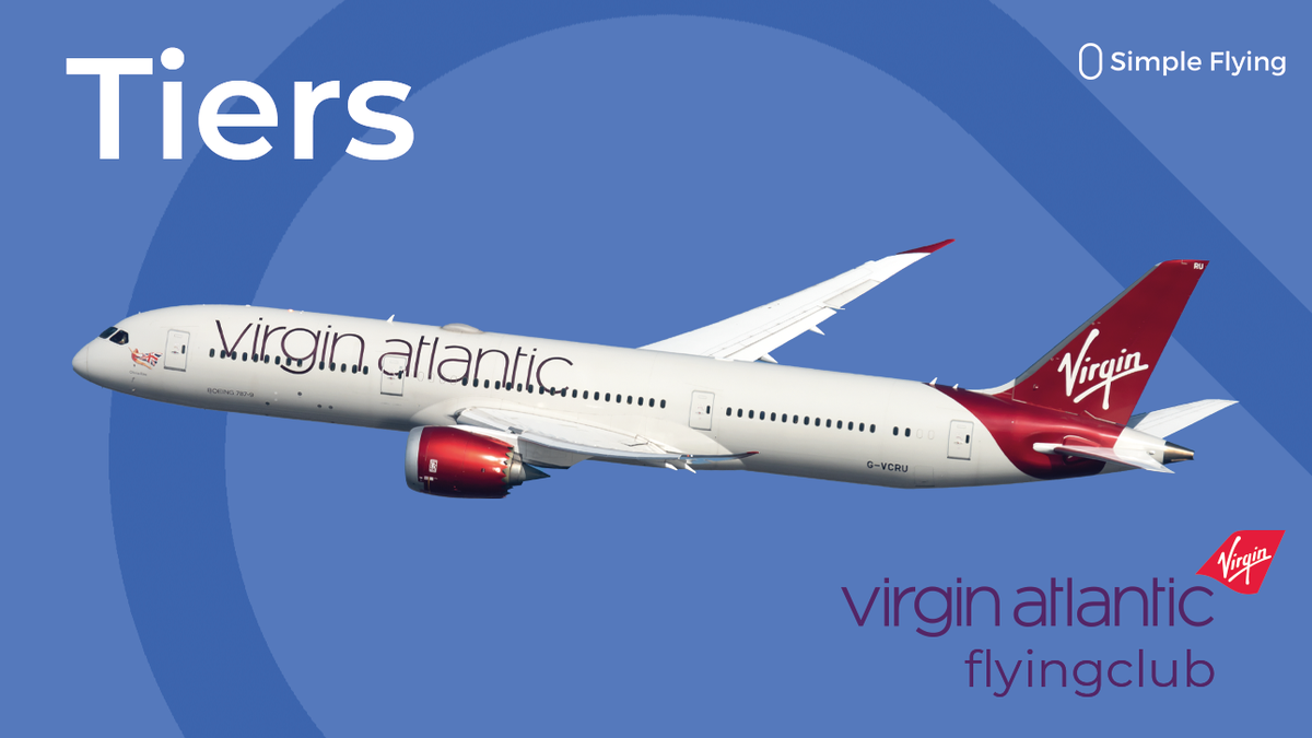 The Different Tiers Of The Virgin Atlantic Flying Club