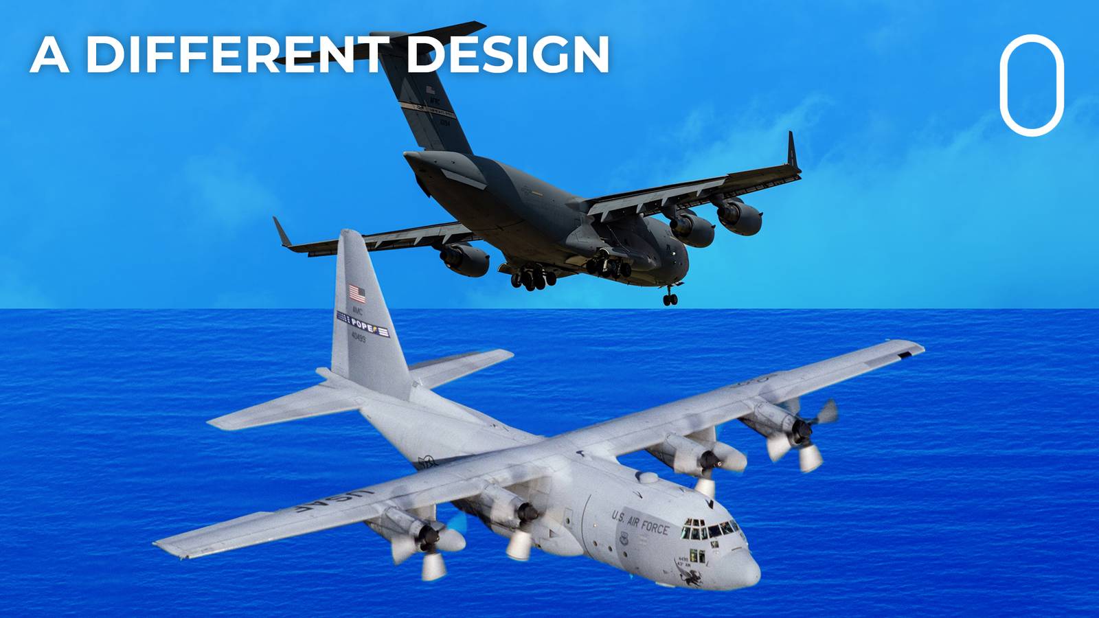 Why Do Military Transport Aircraft Have High-Wing Designs?