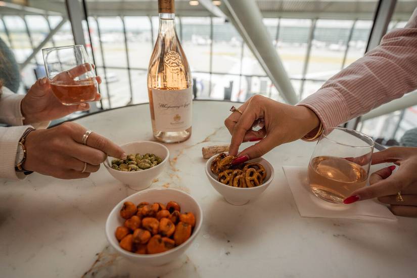 British Airways Opens New Bar At London Heathrow Airport's Terminal 5
