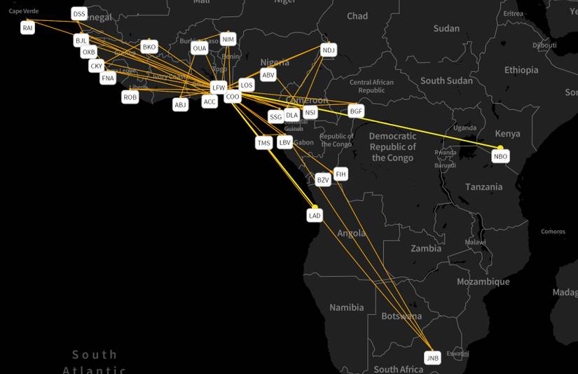 27 Destinations: Togo's ASKY Adds Nairobi Boeing 737 Flights