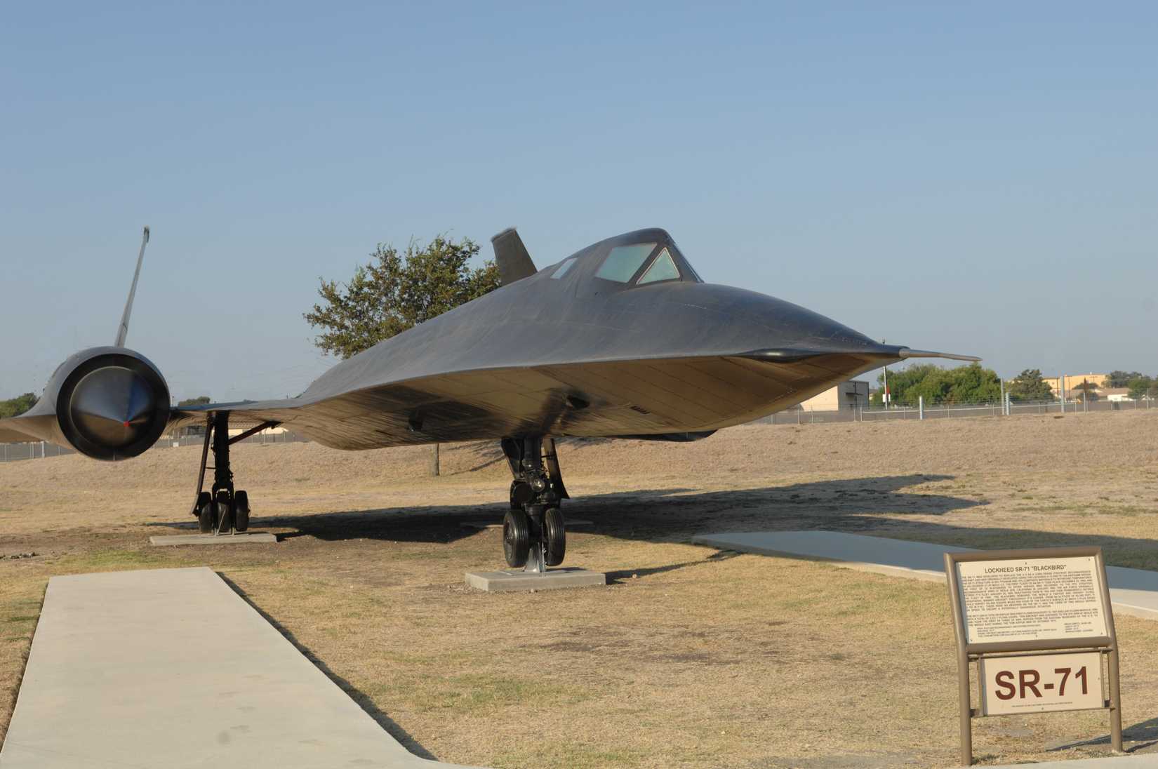 The US States With Preserved Lockheed SR-71 Blackbird Aircraft