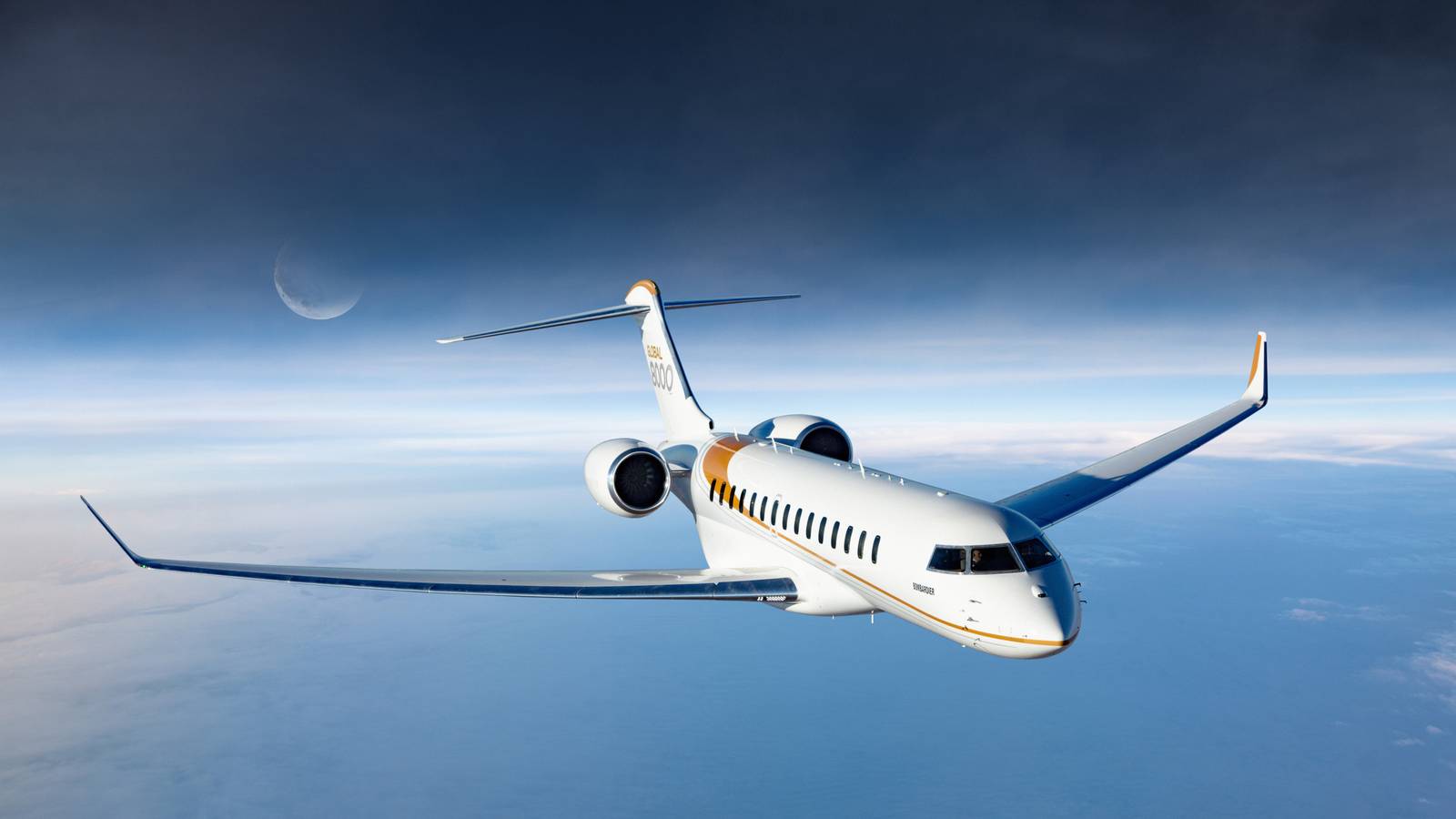 What Interior Options Are Available For The Bombardier Global 8000?