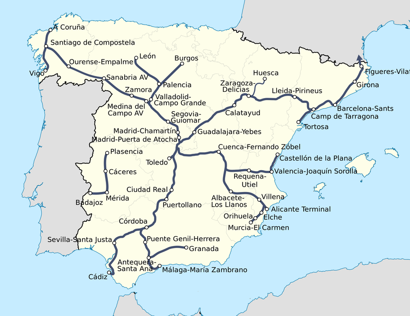 How Might Spain's High-Speed Rail Network Impact The Country's Domestic ...