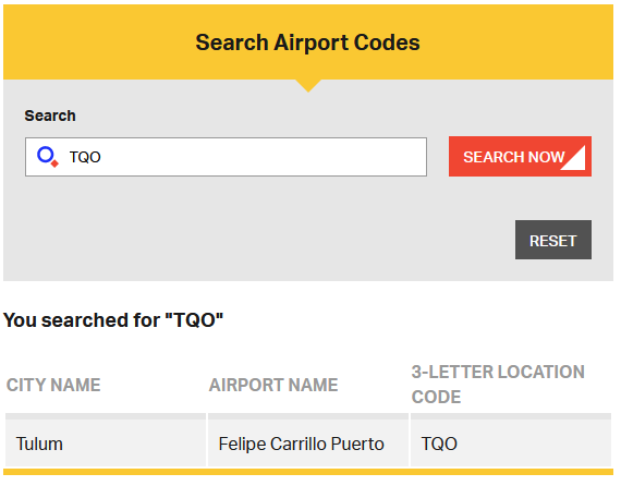 TQO Will Be The New Tulum International Airport IATA Code