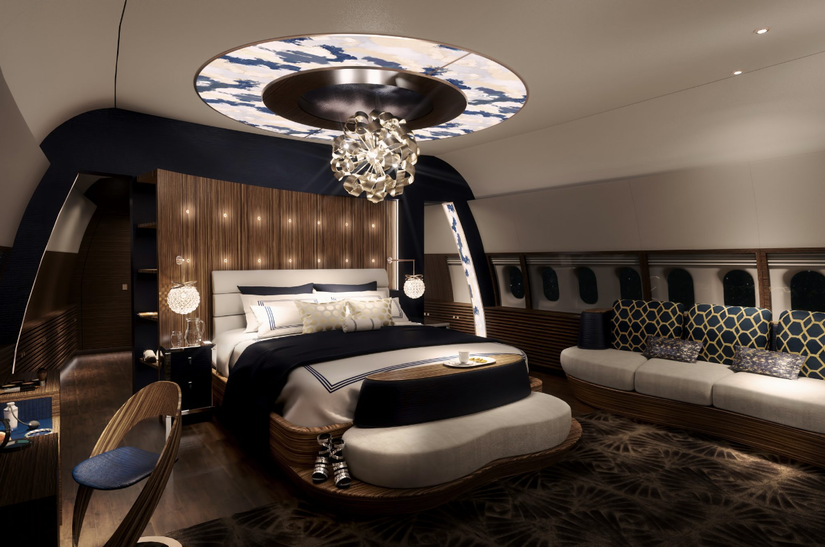 Is This The Most Luxurious BBJ777 Private Jet Interior In The World?