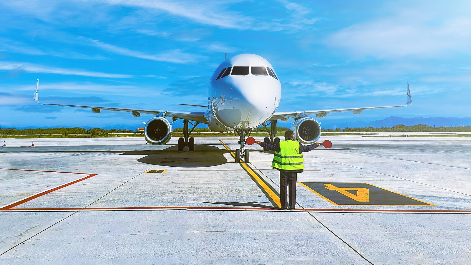How Do Pilots Park Airplanes?