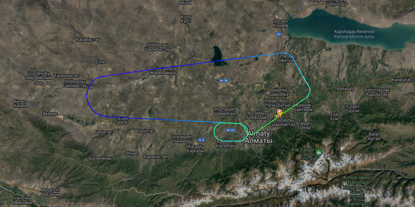 Air Astana Airbus A320neo Returns To Service Following Engine Failure ...