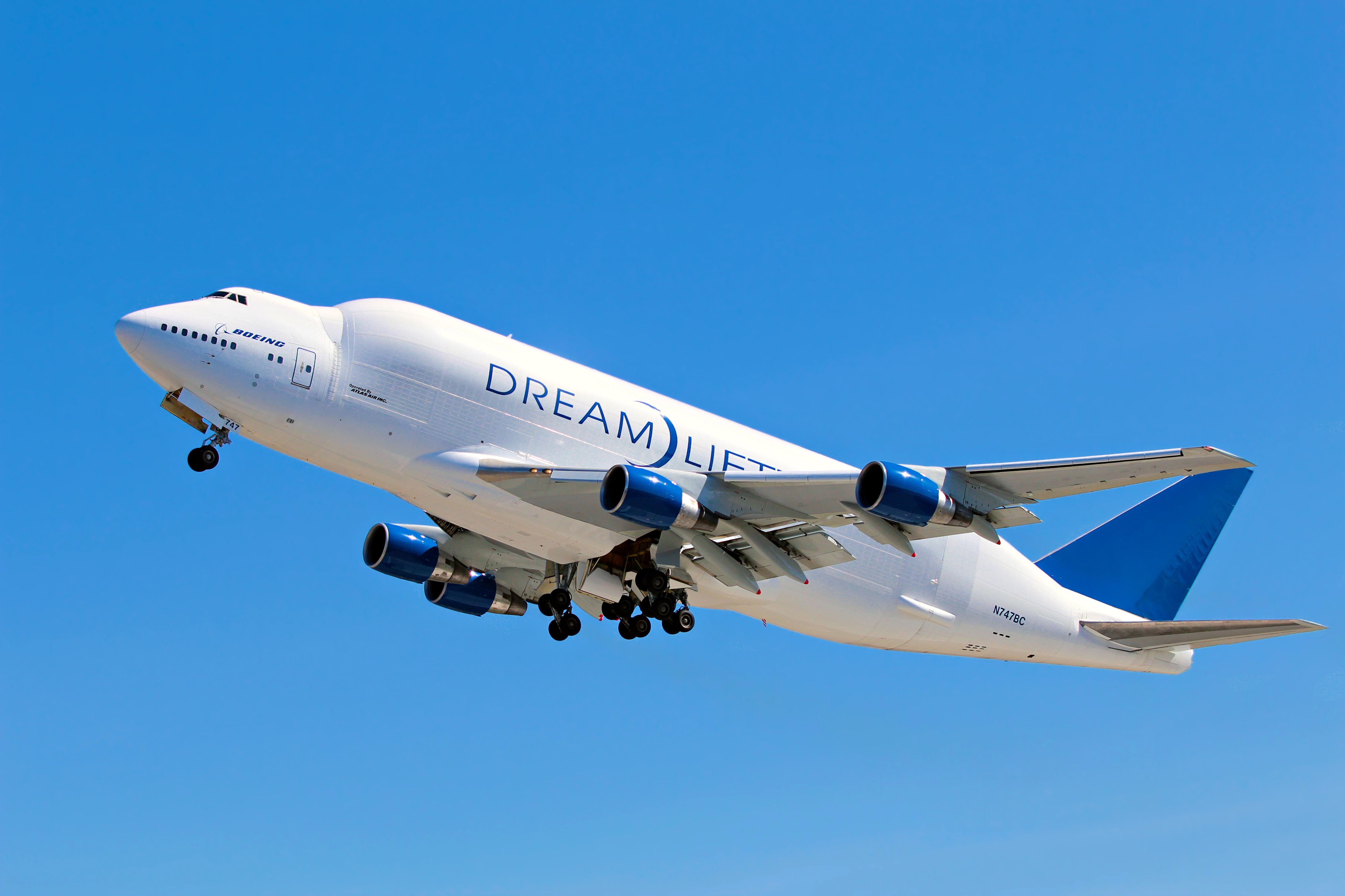 Boeing's 'Beluga': The 747-400 LCF