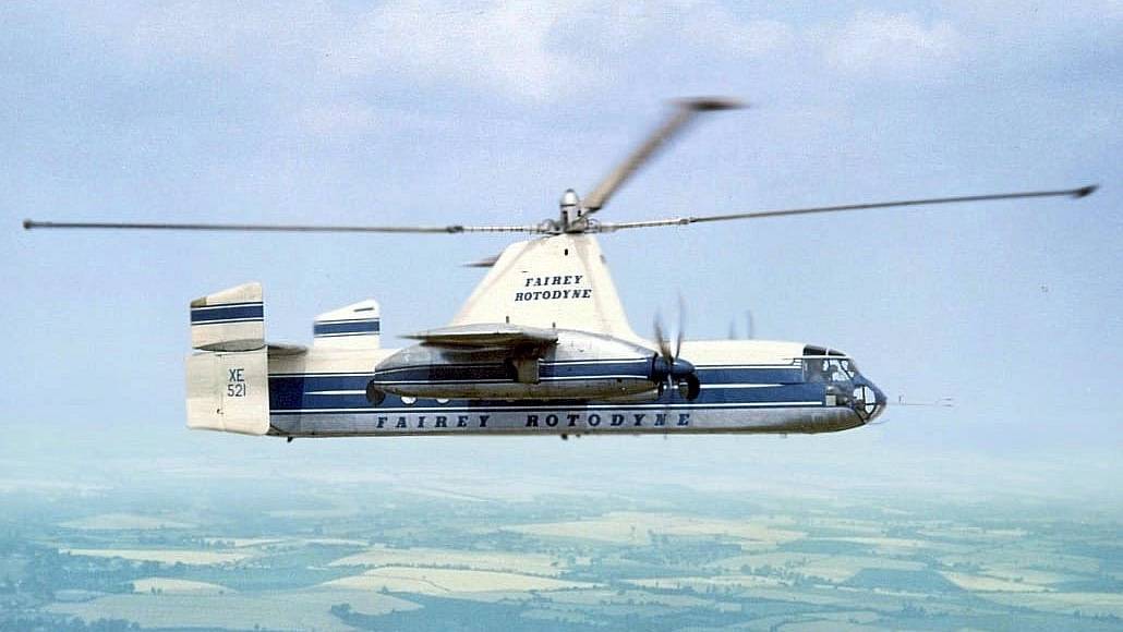 Bizarre Heliplane: A Look At The Fairey Rotodyne