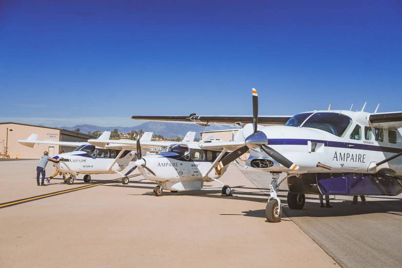 Poignant: Ampaire Takes Its Hybrid-Electric Plane To Silicon Valley