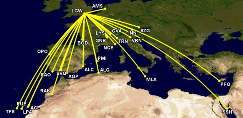 25 Routes: Where BA EuroFlyer Is Flying This Winter