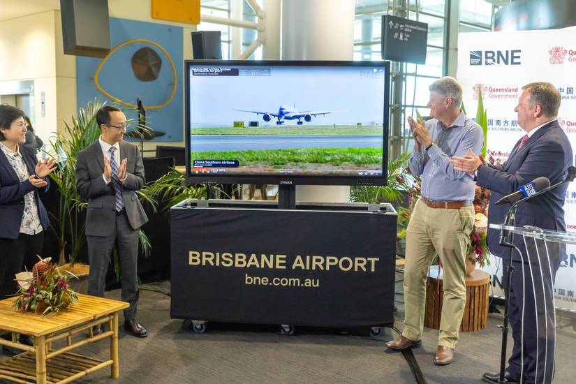 Brisbane Airport Welcomes China Southern Airbus A350 Back After 4 Years