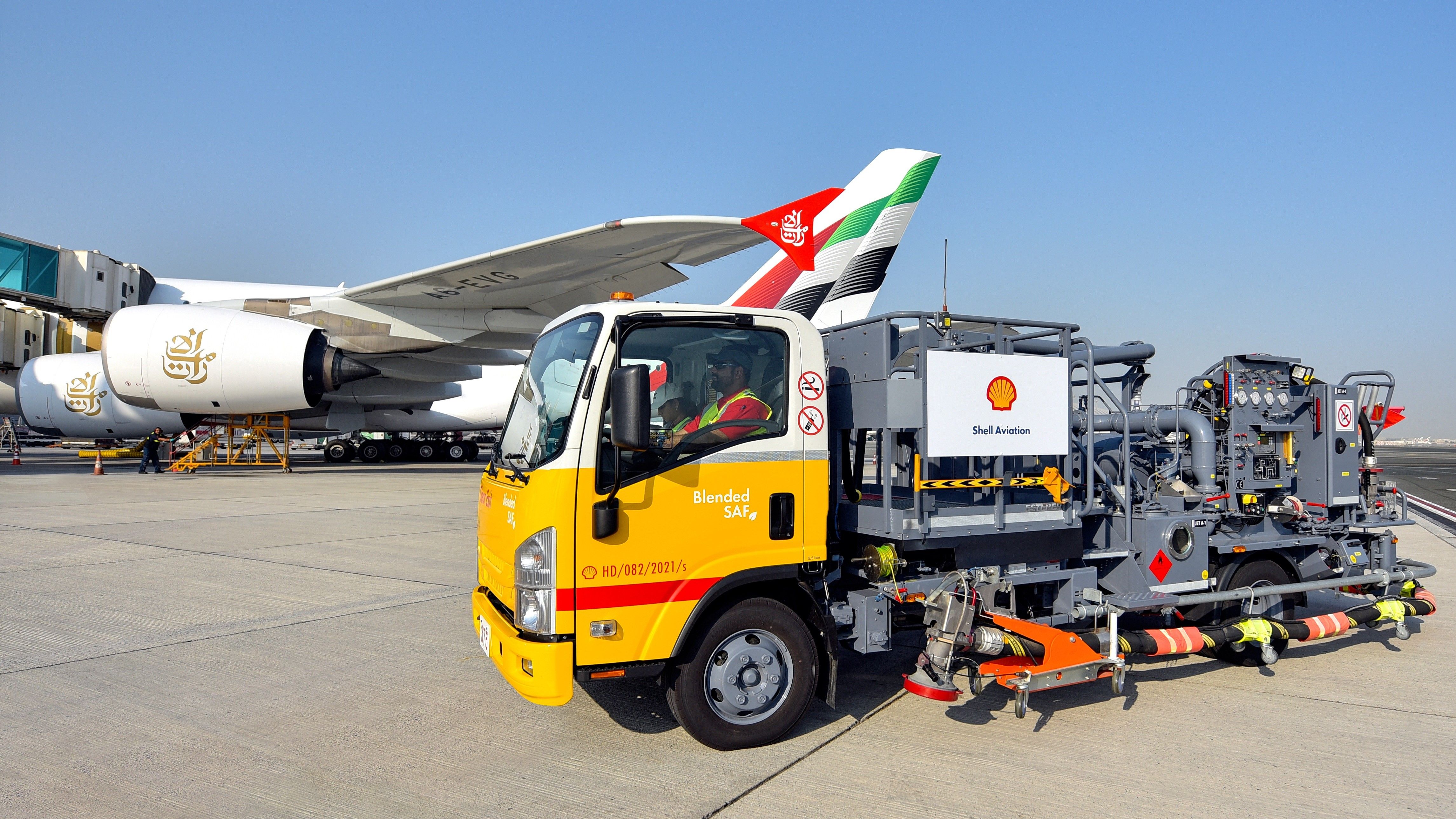 Emirates Operates First Flight From Dubai With SAF