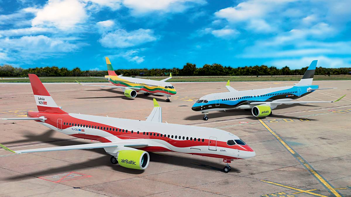airBaltic Wants You To Design The Livery Of Its 50th Airbus A220