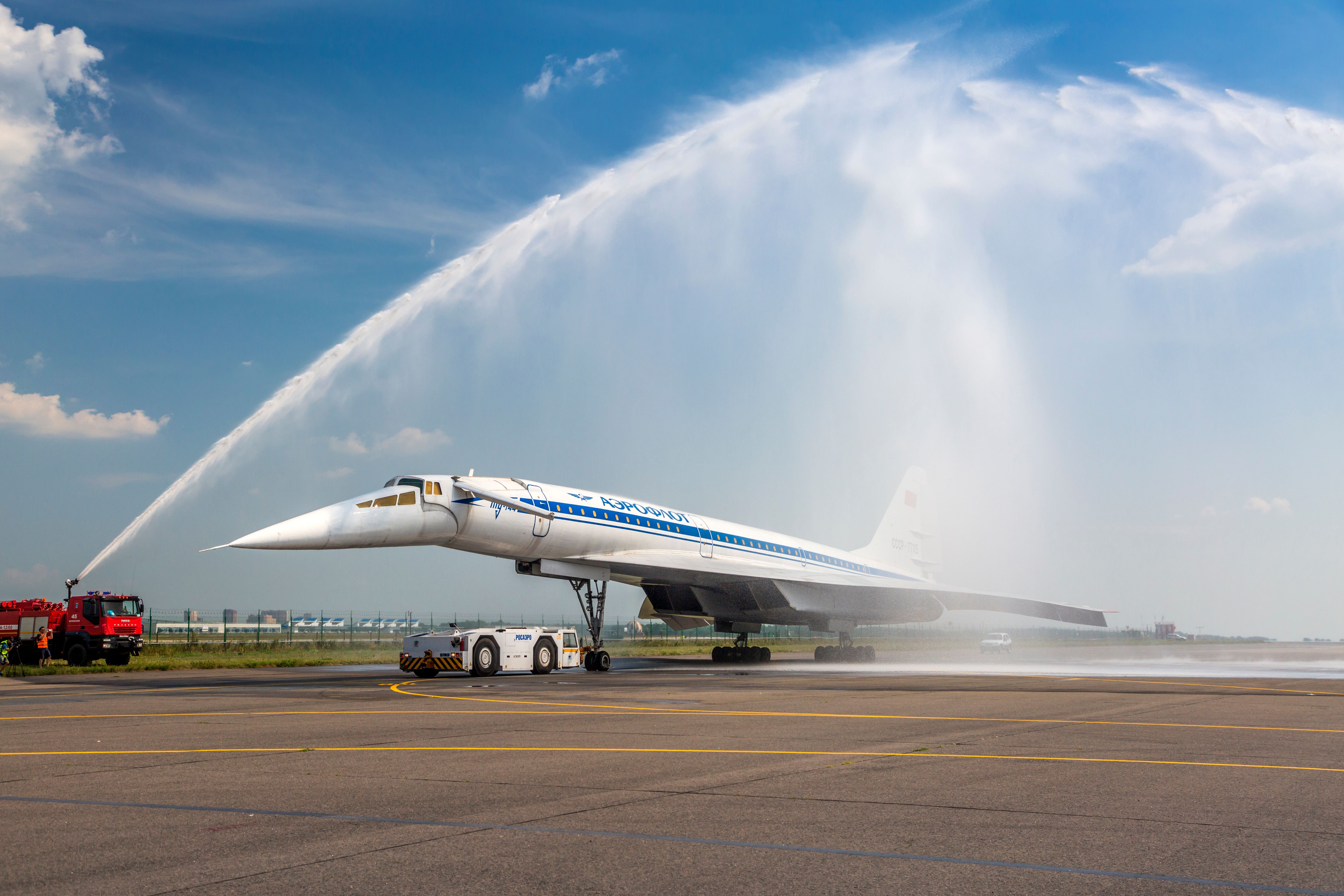 Soviet Concorde: How The Tupolev Tu-144's Last Act Was As A Flying NASA ...