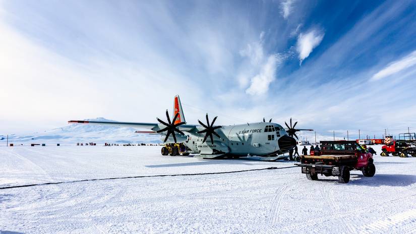 Inside The World Of Antarctic Blue Ice Runways