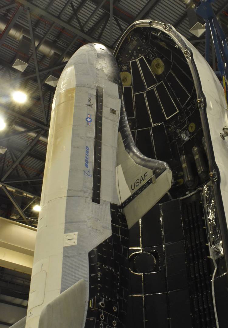 Boeing X-37 Orbital Test Vehicle Launches Aboard SpaceX Falcon Heavy ...