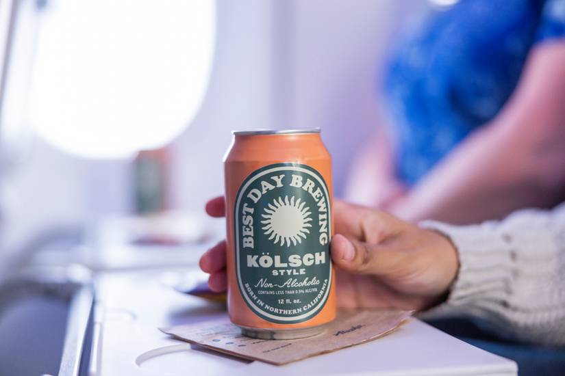 Alaska Airlines Partners With Best Day Brewing For Non Alcoholic Beer ...