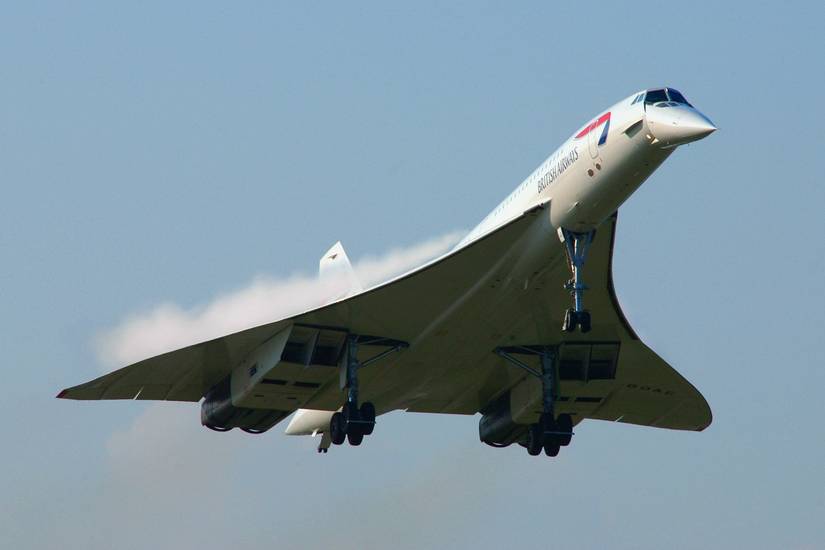 concorde flight time