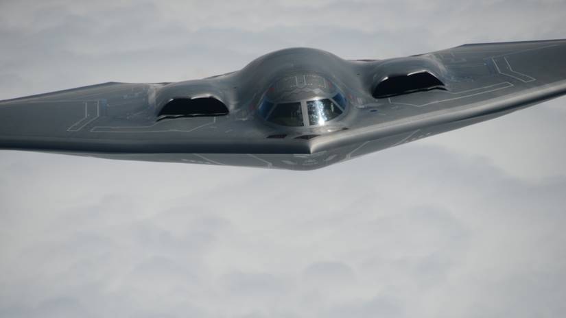 B-2 Spirit Stealth Bomber Set For Flyover Of Rose Bowl In Pasadena