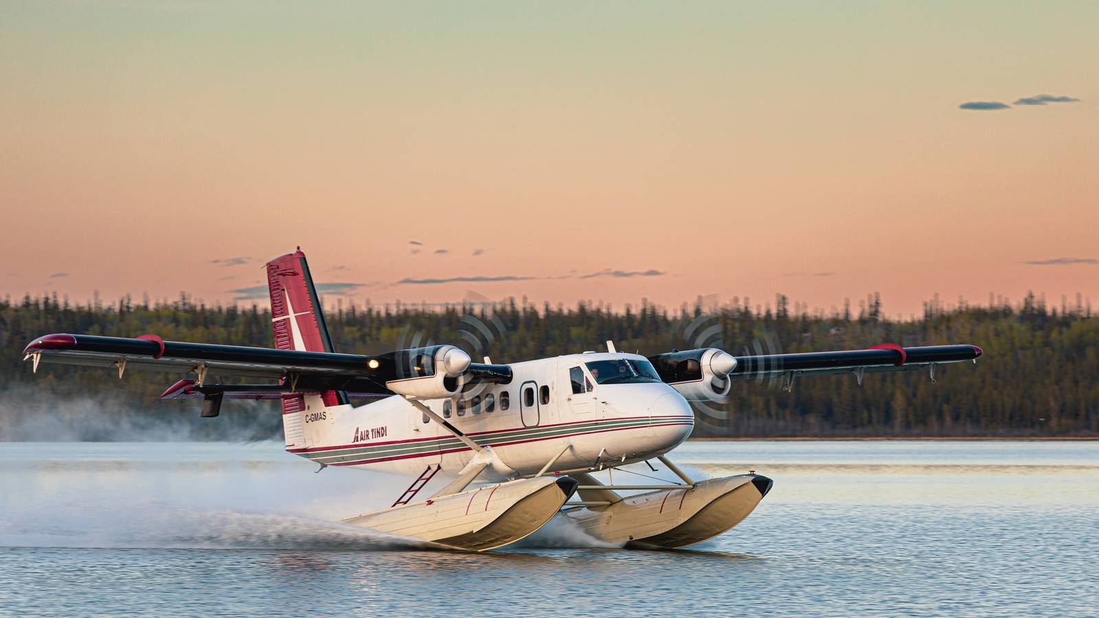 Air Tindi Under Investigation After DHC-6-300 Twin Otter Crash Lands In ...
