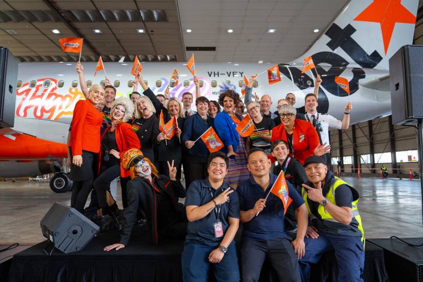 Jetstar Reveals Airbus A320 Flying With Pride Livery