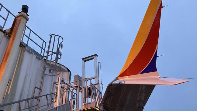 Strong Winds Cause Southwest Airlines Boeing 737 MAX Damage From ...