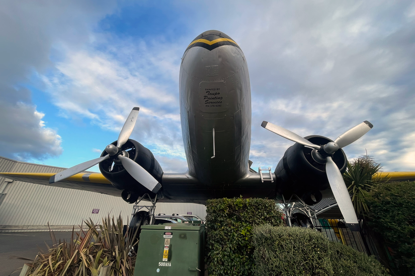 The World's Coolest McDonald's Is A DC-3 Airplane In New Zealand