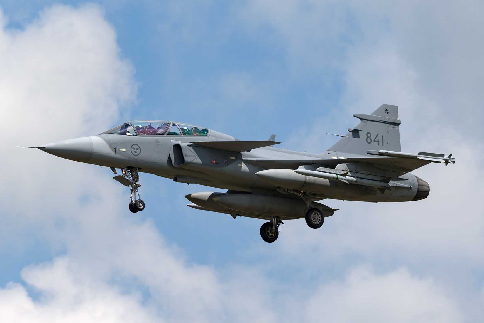 Saab F-39E Gripen Fighter Jet Debuts At Largest Military Exercise In ...