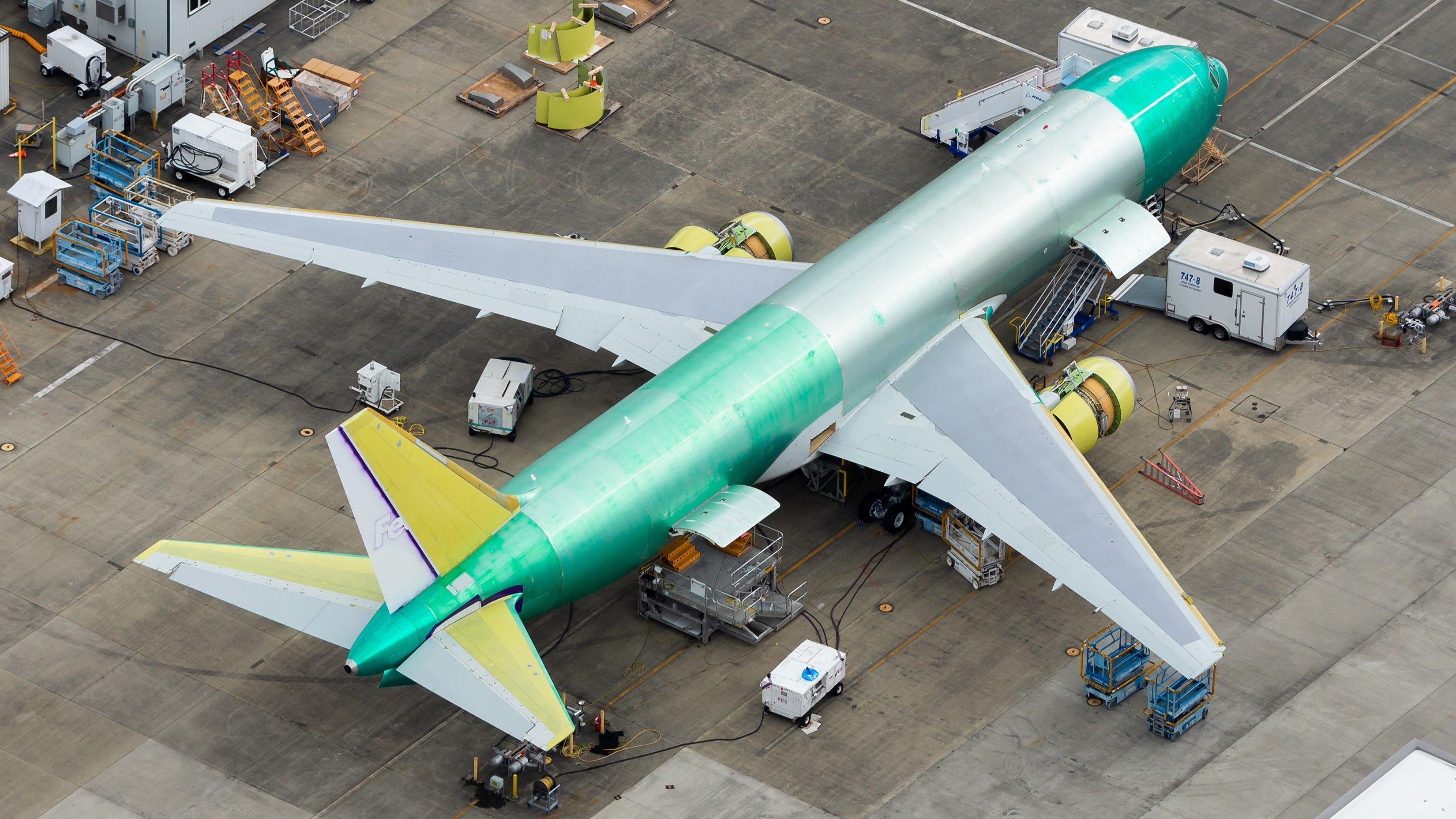 Why Are Newly Built Airplanes Green?