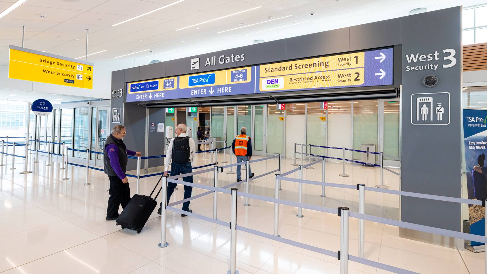 Finally: New Denver International Airport Security Checkpoint Complete