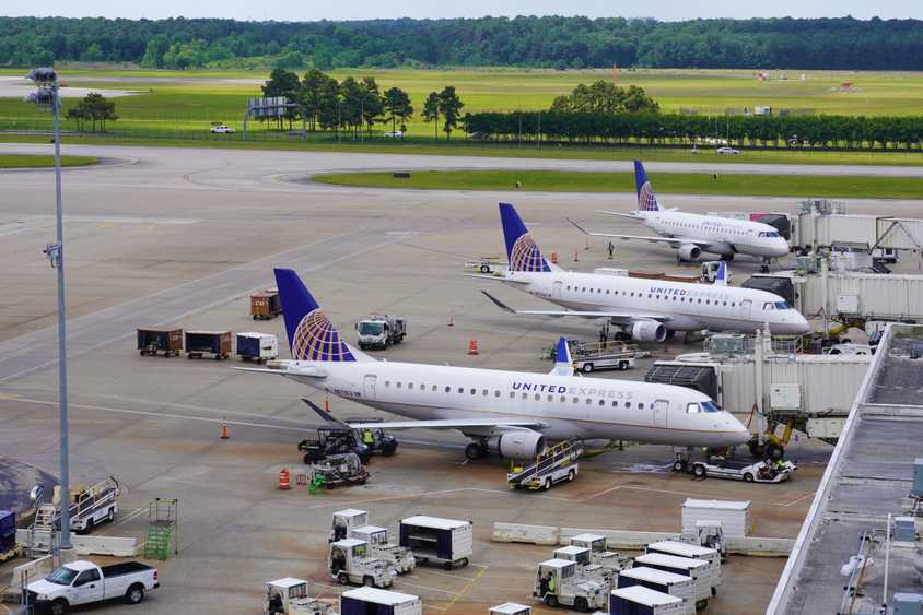 What Do United Express' Operations Look Like At Each Of The Airline's Hubs?