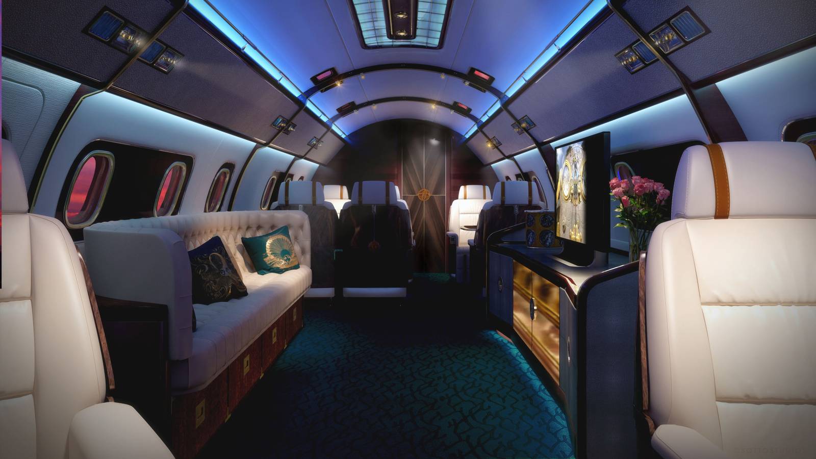 Sky Yacht One: The Embraer Lineage 1000 With A Wonderfully Nautical ...