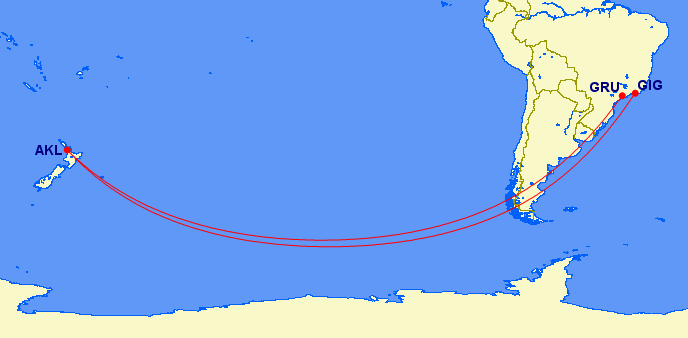 Why New Zealand Should Have Nonstop Flights To Brazil