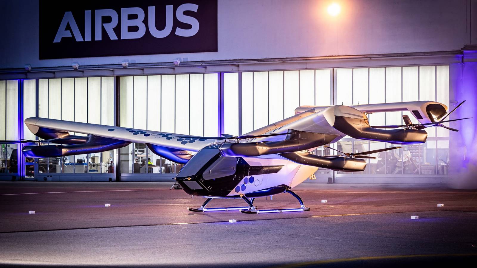 Cool: Airbus Reveals Its 4 Seat eVTOL Prototype