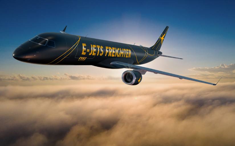 Embraer E190F Conversion Conducts Maiden Flight