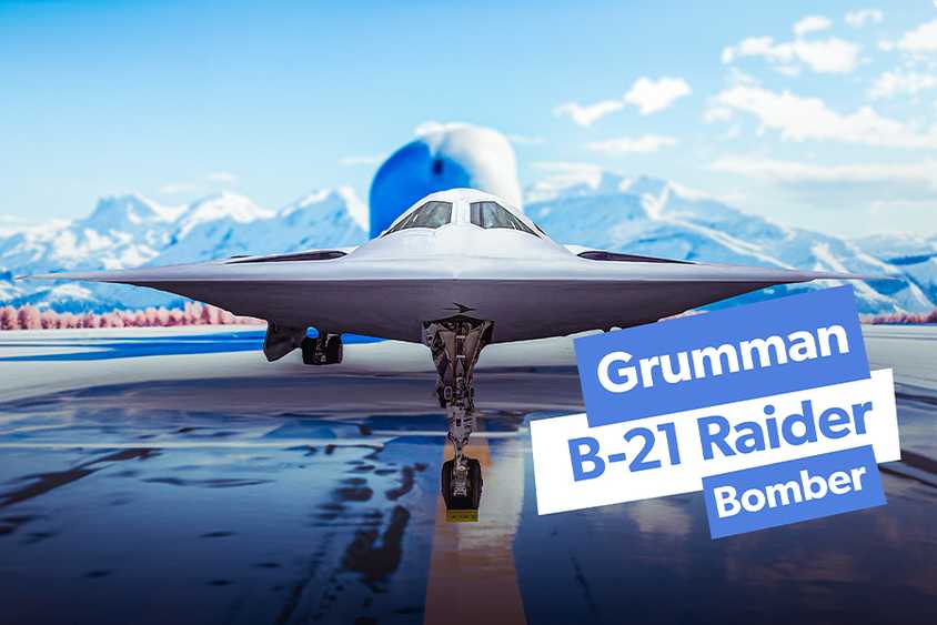 5 Fast Facts About The USAF's Next-Gen B-21 Raider Strike Stealth Bomber