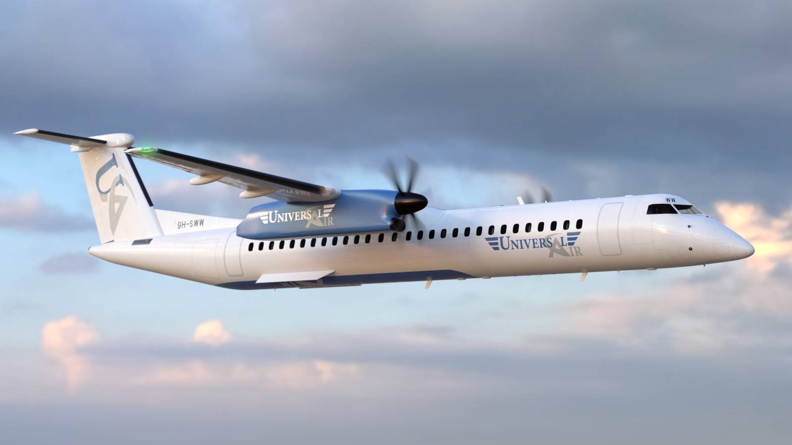 New Airline: Universal Air Launches De Havilland Canada Dash 8 Q400 ...
