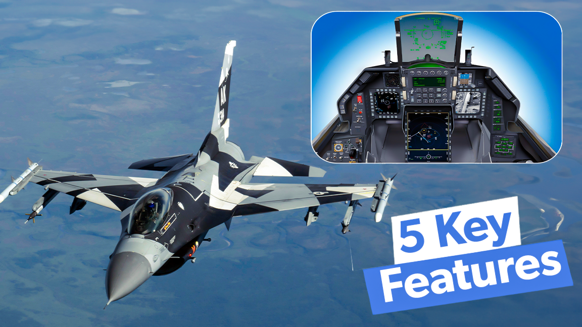 5 Key Features Of The F-16 Fighting Falcon Cockpit