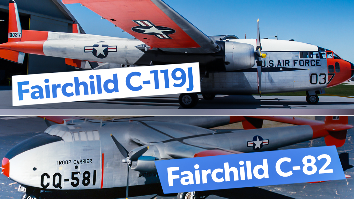 Fairchild C 119 Pisa Test