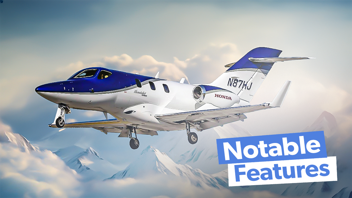 4 Notable Features Of The Honda HA-420 HondaJet