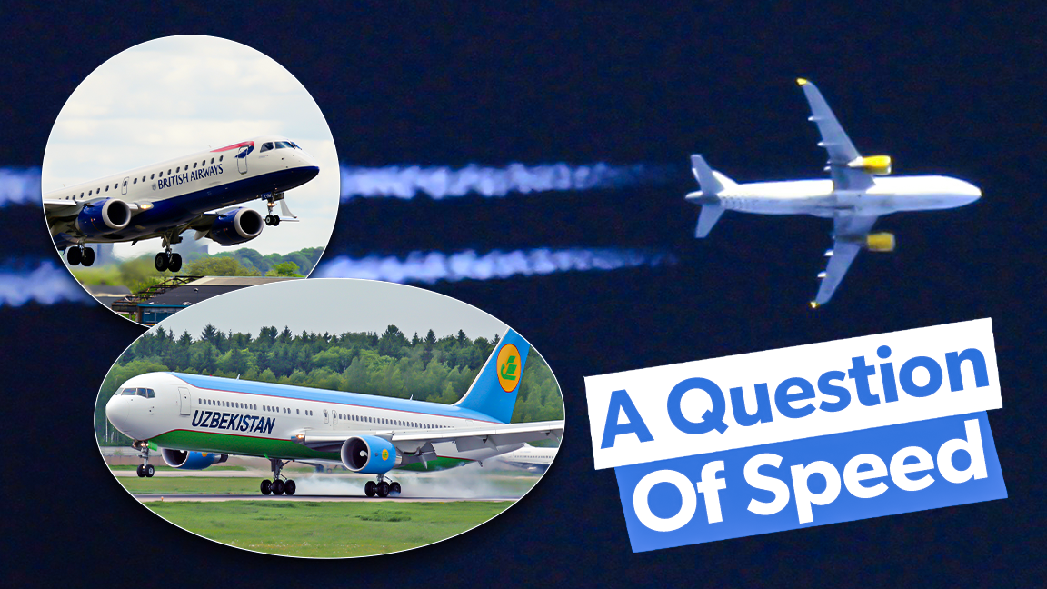 How Fast Does An Airplane Go In The Different Stages Of A Flight?