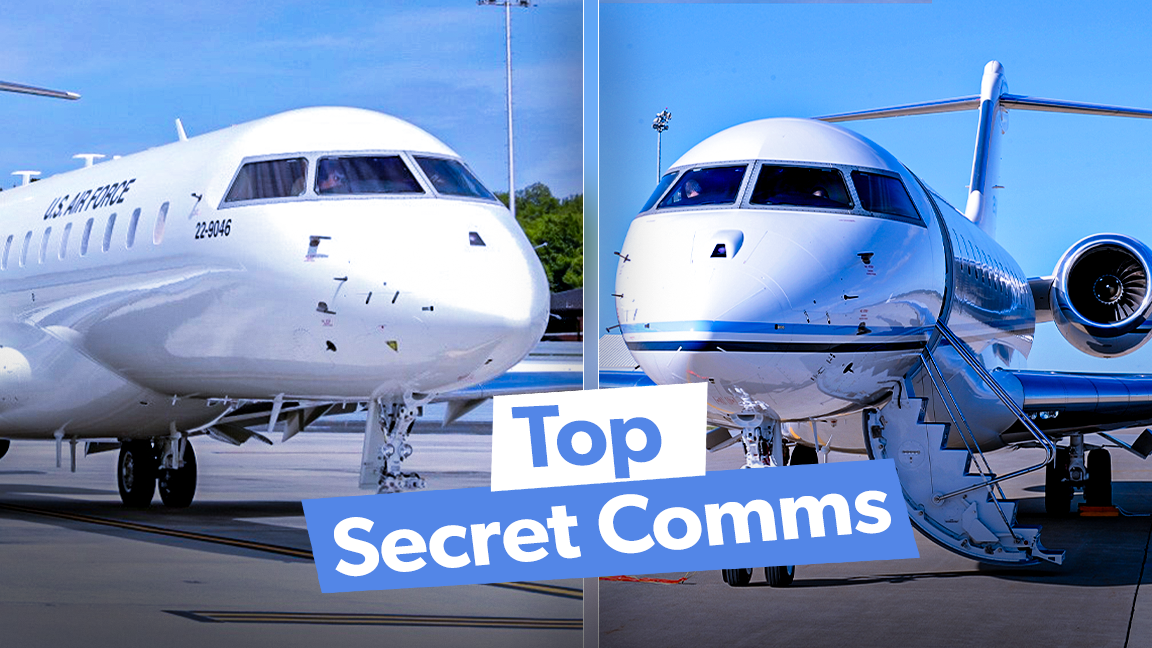 Top Secret Comms: A Guide To The USAF's E-11A Strategic 'Wi-Fi In The Sky'