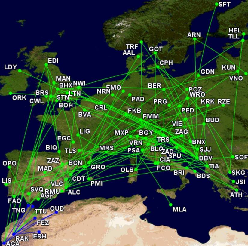 Wow: Ryanair Introduces 100+ New Routes In Just 5 Days