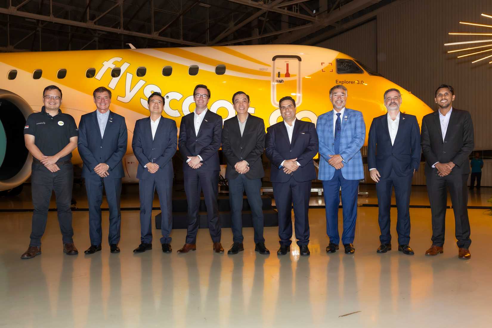 Scoot Takes Delivery Of First Embraer E190-E2
